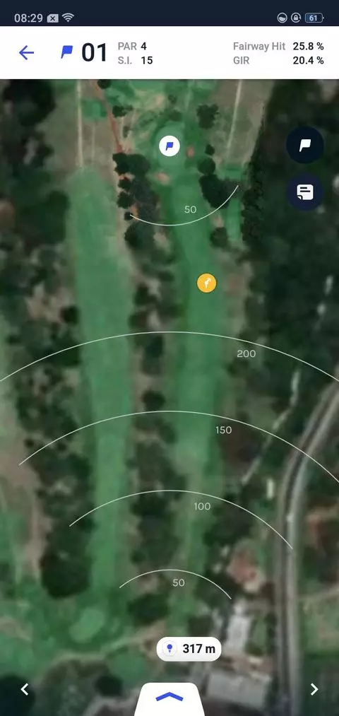 Ang 6 Pinakamahusay na Golf Rangefinder Apps para sa Android 3591_8