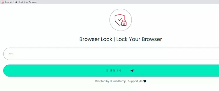 Come bloccare il browser desktop con una password 36437_3