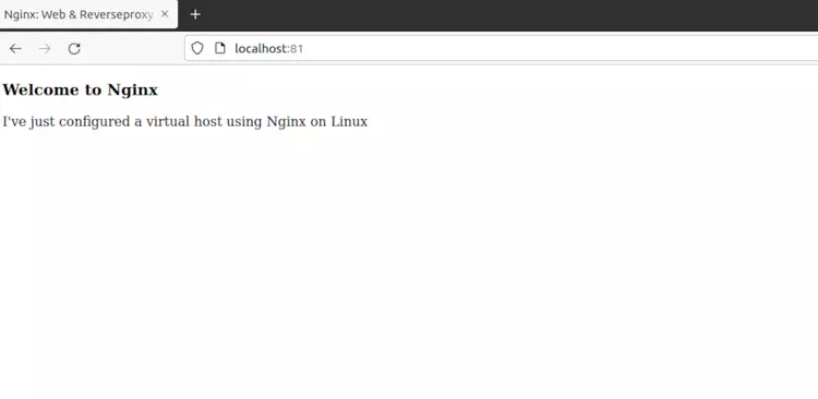 Ubuntu मा Nginx भर्चुअल होस्टहरू कसरी सिर्जना र सेट अप गर्ने 3650_3