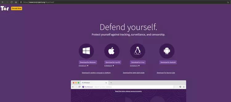 Momwe mungakhalire Tor Browser pa Linux 3651_2