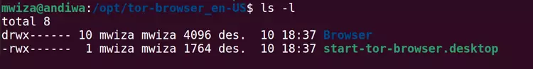 Linux боюнча Tor браузерди кантип орнотуу керек 3651_3