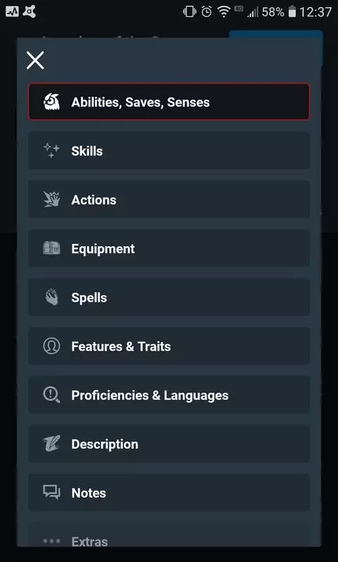Cara Nggawe Petualangan ing Dalan Kanthi Aplikasi DnD Beyond 36632_13