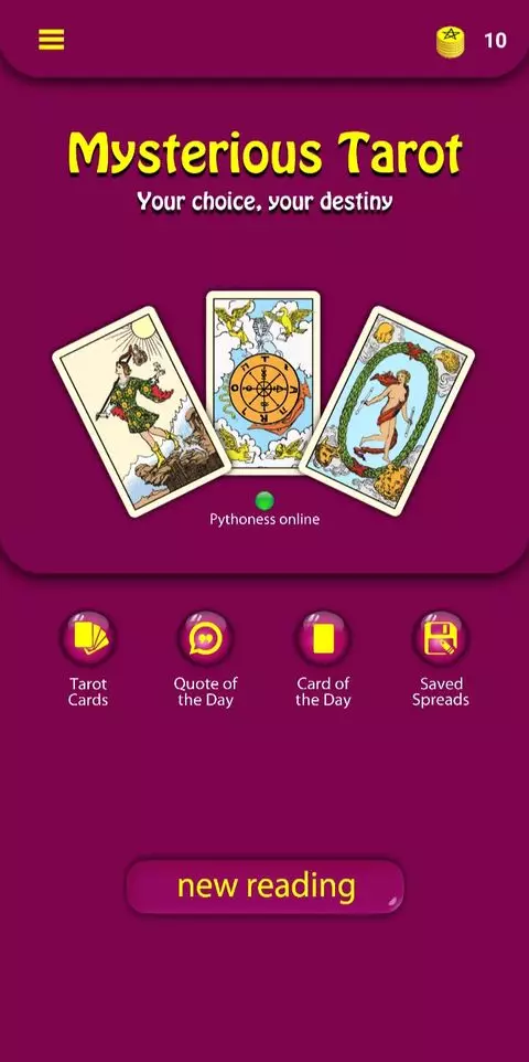 Android üçün 5 Ən Yaxşı Tarot Proqramı 37354_13