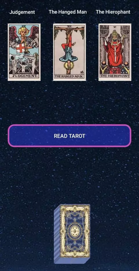 Az 5 legjobb Tarot alkalmazás Androidra 37354_3