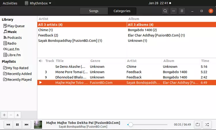 15 Aplikasi Pemutar Musik Linux Terbaik 3741_6