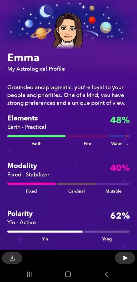 Apa Tandha Sampeyan? Snapchat Njupuk Stab ing Astrologi 37780_2