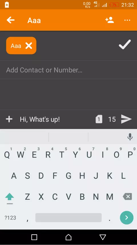 Y 6 Ap SMS Ffynhonnell Agored a Rhad ac Am Ddim Gorau ar gyfer Android 3805_14