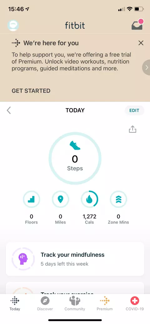 Kako spremeniti čas na Fitbitu 38450_2