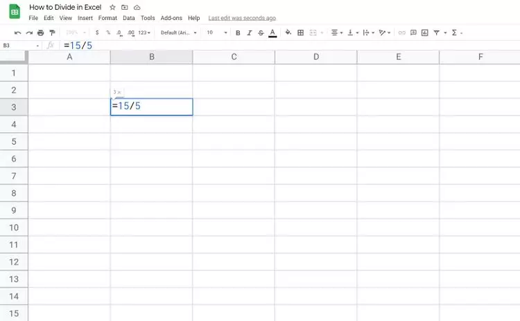 Wéi deelt een an Excel