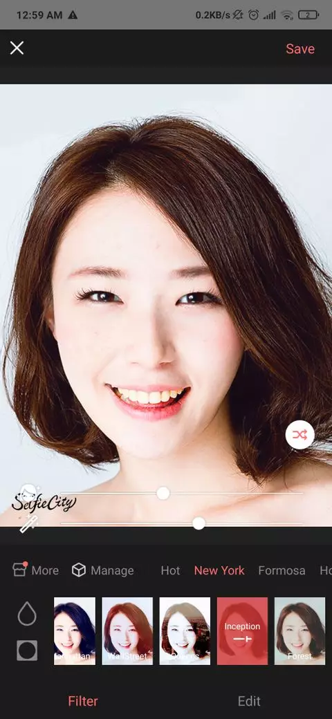 완벽한 셀카를 위한 10가지 최고의 얼굴 필터 모바일 앱 386_19