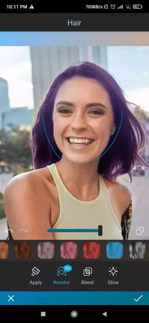 De 10 bästa mobilapparna för ansiktsfilter för felfria selfies 386_3