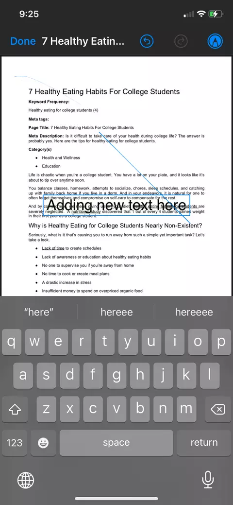 Quer editar um PDF no seu iPhone? Veja como você pode fazer isso usando o aplicativo Arquivos 3927_11