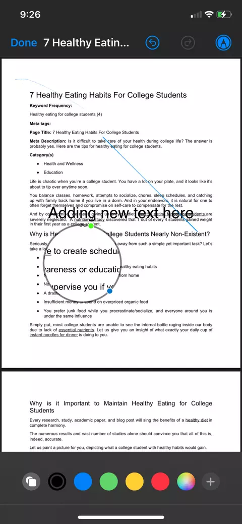 ¿Quieres editar un PDF en tu iPhone? Así es como puede hacerlo usando la aplicación Archivos 3927_12