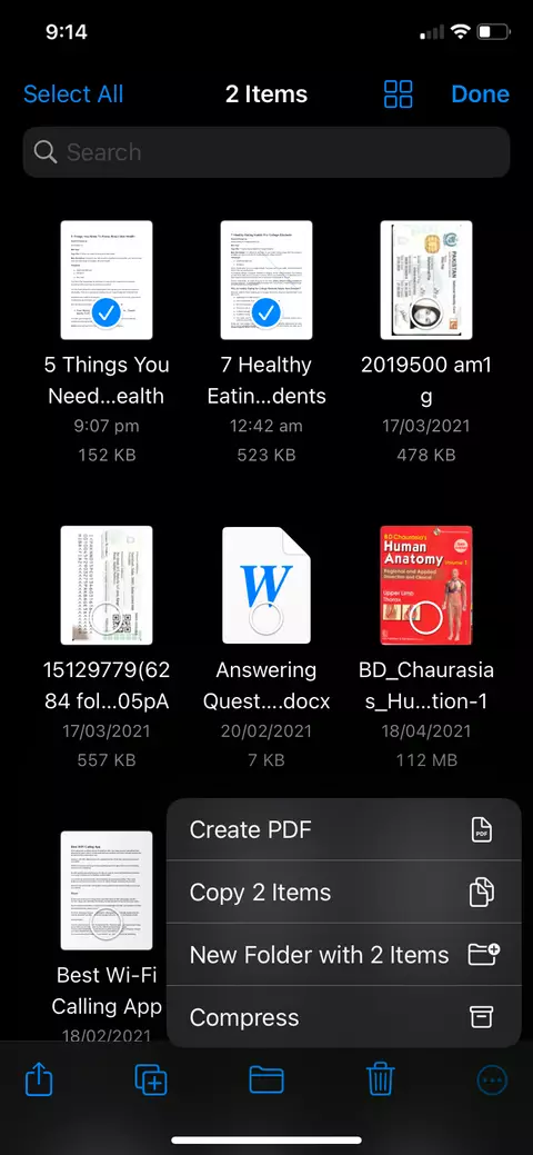 ចង់កែសម្រួល PDF នៅលើ iPhone របស់អ្នកទេ? នេះជារបៀបដែលអ្នកអាចធ្វើវាបានដោយប្រើកម្មវិធីឯកសារ 3927_9