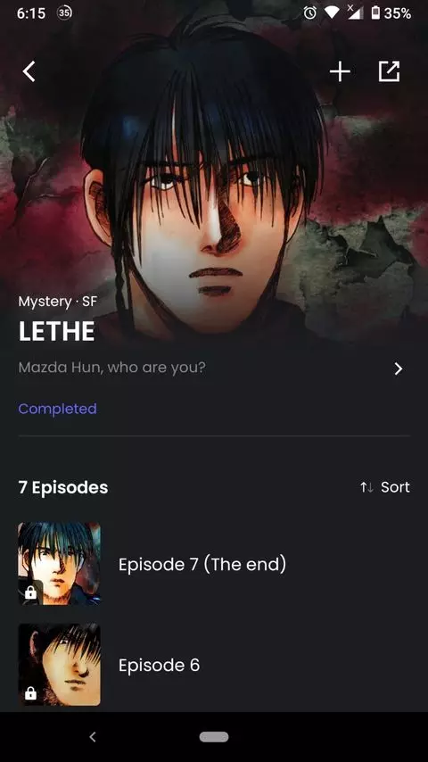 Android eta iPhonerako Manhwa eta Webtoons aplikazio onenak 3979_18