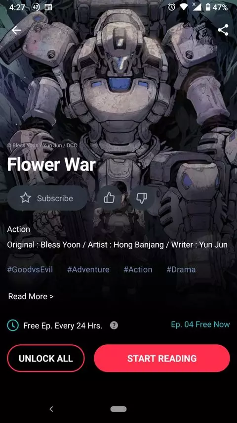 5 بهترین برنامه Manhwa و Webtoons برای اندروید و آیفون 3979_7