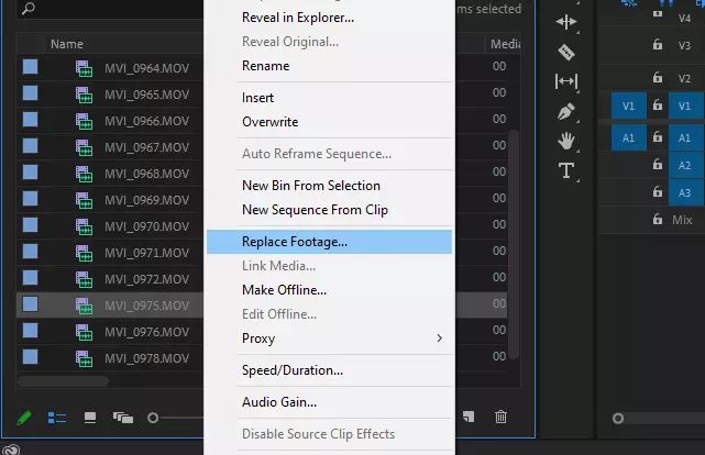 Como substituir imagens no Adobe Premiere Pro 39980_3