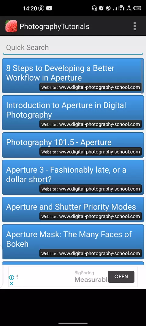 7 mobilnih aplikacij za pomoč pri učenju fotografije 40052_4