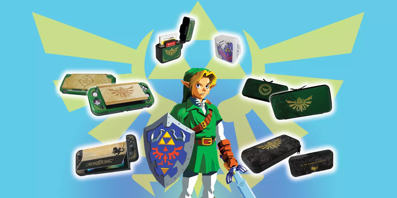 Fier 35 jier Zelda mei dizze nije Nintendo Switch Accessories