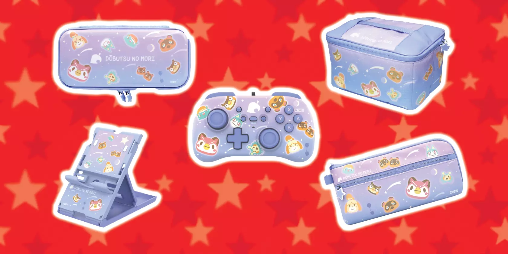 HORI jout skeakelaccessoires mei Animal Crossing-tema frij