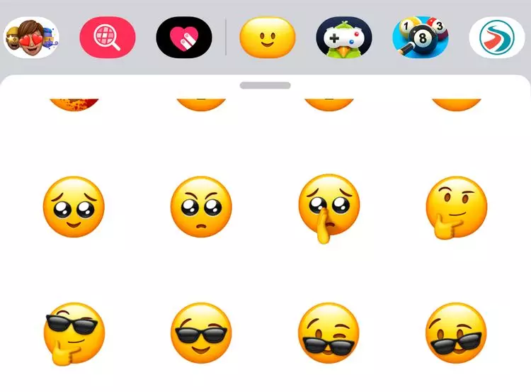 Ki jan yo jwenn nouvo ak inik emojis twazyèm-pati sou iPhone ou 4039_4