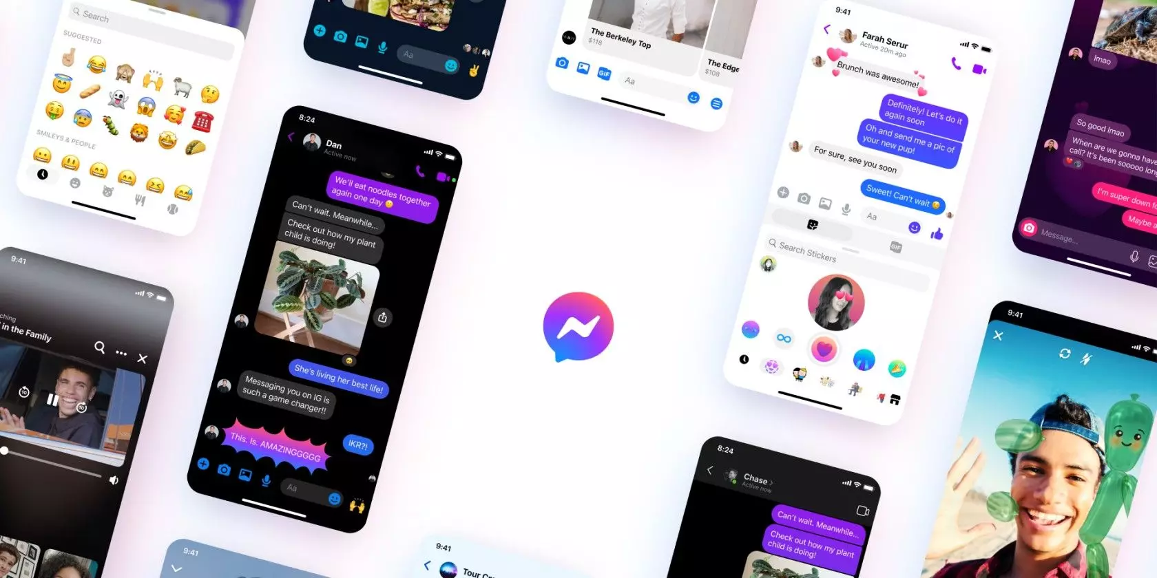 Facebook Messenger dostává nový vzhled