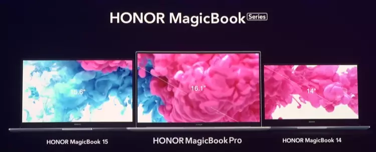 IFA 2020 parodoje „Honor“ pristato „Slimline MagicBook Pro“. 40984_3