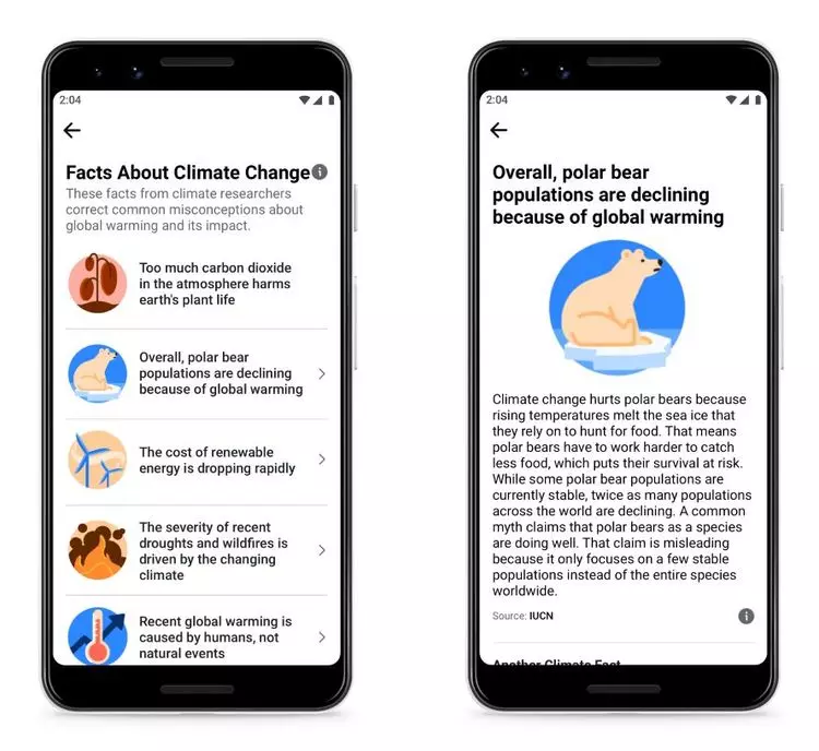 Facebook comienza a verificar mitos sobre el cambio climático 41661_2