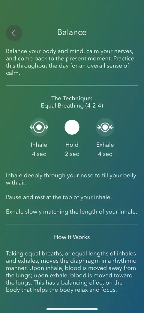 Mit Ruhe meditieren: So verwenden Sie die App, um Ihre Achtsamkeit zu verbessern 421_21