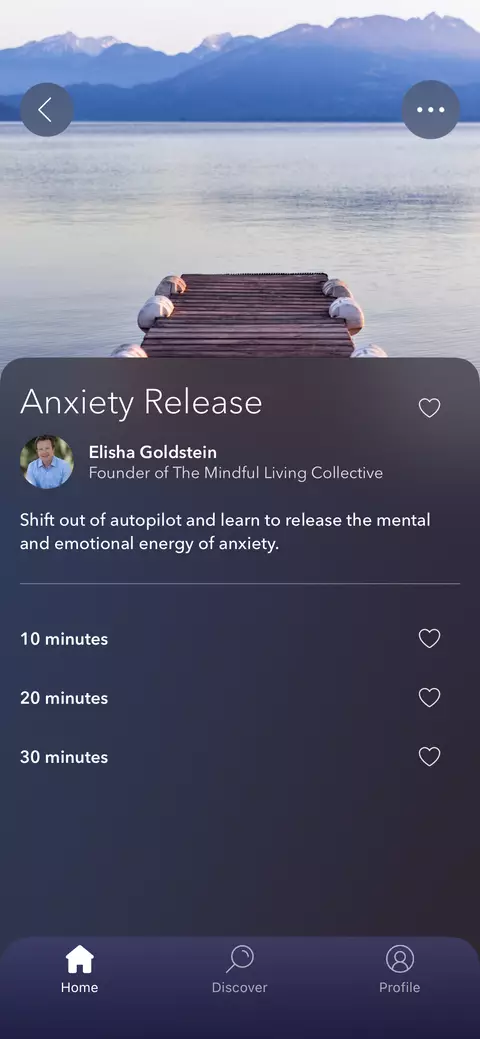 Медитирање со смиреност: Како да ја користите апликацијата за да ја подобрите вашата свесност 421_9