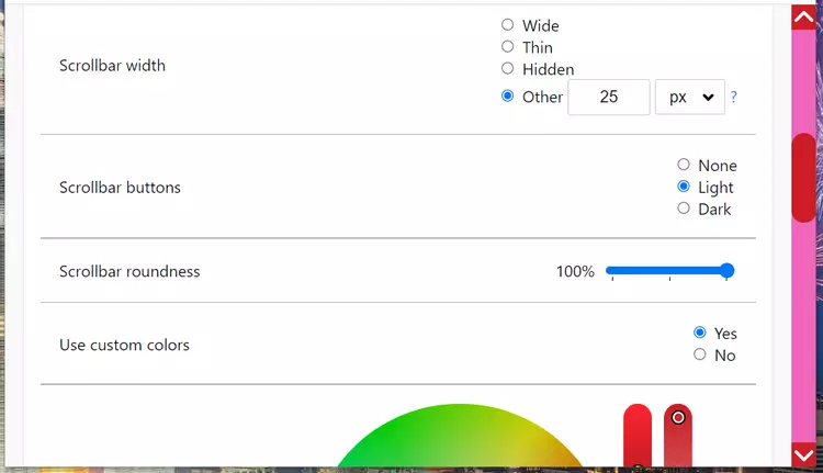 Como personalizar a barra de rolagem no Google Chrome com barras de rolagem personalizadas 4220_8