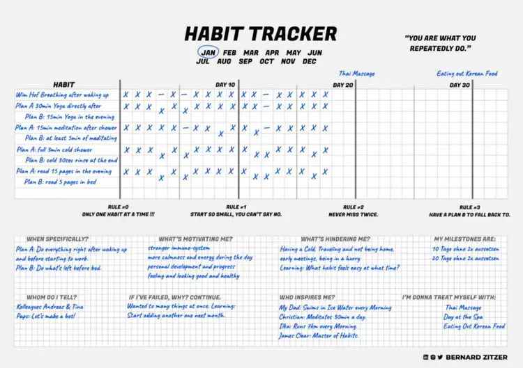 5 Inoshanda Habit Tracker Mapurogiramu uye Zvishandiso zvekunamira kune Yako New Year Resolutions. 4303_12