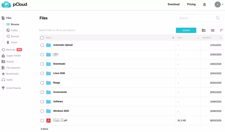 pCloud vs Google Drive：你應該選擇什麼來保護你的文件？ 4325_5