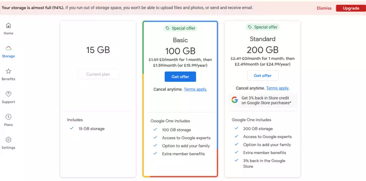 Google disk se puni? Evo što učiniti 4332_8