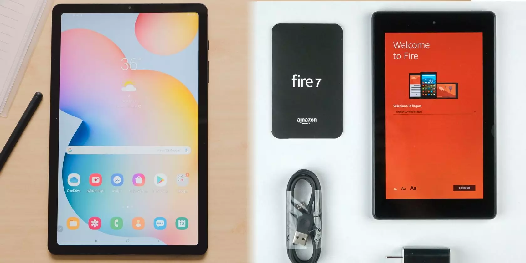 Sự khác biệt giữa máy tính bảng Fire và máy tính bảng Android là gì?