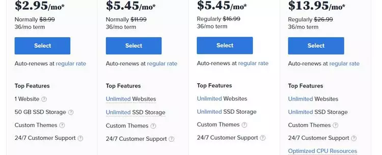 SiteGround vs Bluehost: Vergläicht d'WordPress Hosting Ubidder 4382_3