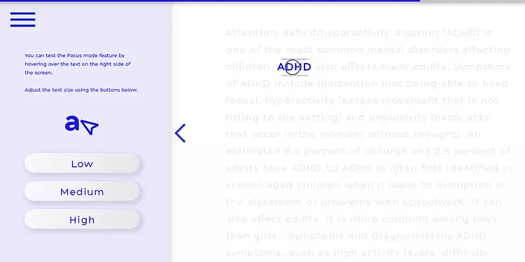 FocusExని పరిచయం చేస్తున్నాము: ADHD ఉన్న వ్యక్తుల కోసం డిజిటల్ రీడింగ్ ఎయిడ్ 43945_3