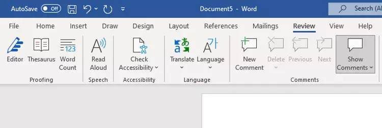 Microsoft Word-da sesli okamak aýratynlygyny nädip ulanmaly 4439_2