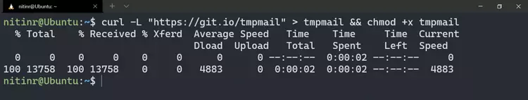 Cómo generar direcciones de correo electrónico temporales usando la terminal de Linux 4446_2