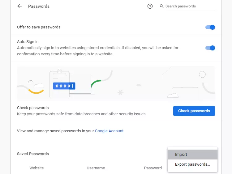 4 semplici modi per importare le password in Chrome 445_5