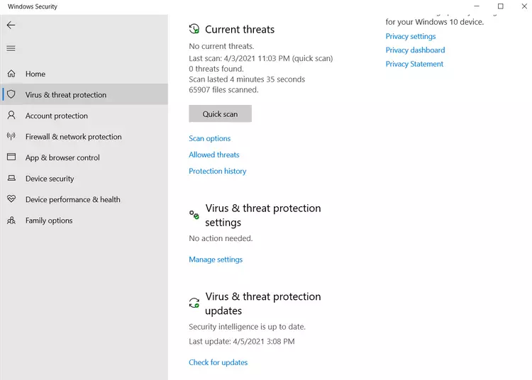 Èske Microsoft Defender pi bon antivirus pou PC ou an 2021? 4568_3