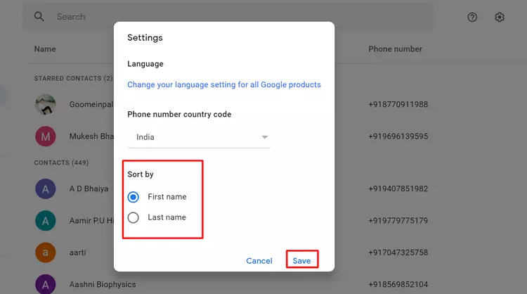 Google Contacts ကို ပိုမိုကောင်းမွန်စွာအသုံးပြုရန် အကြံပြုချက်များနှင့် လှည့်ကွက် 6 ခု 4579_14