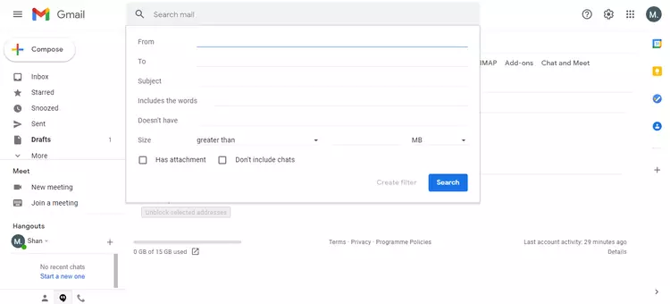 टेम्प्लेट र फिल्टरहरूको साथ Gmail मा स्प्याम इमेलहरू कसरी नियन्त्रण गर्ने 4586_13