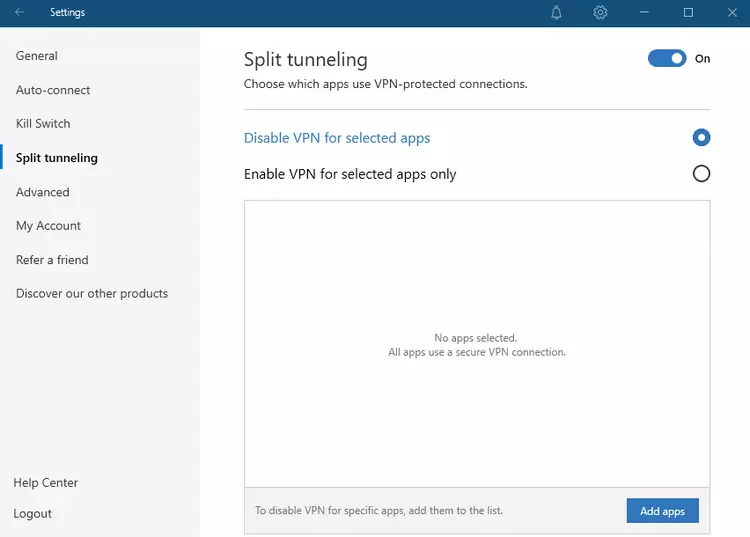 Kodi Split Tunneling Ndi Chiyani Ndipo Muyenera Kuigwiritsa Ntchito? 4601_4