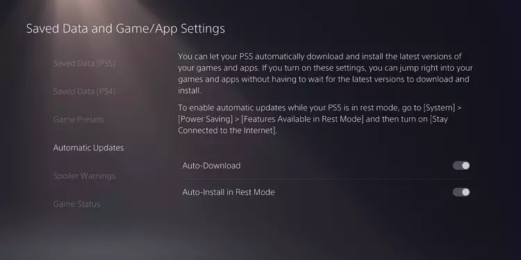 PS5-ൽ ഓട്ടോ-അപ്ഡേറ്റുകൾ എങ്ങനെ പ്രവർത്തനക്ഷമമാക്കാം 46491_6