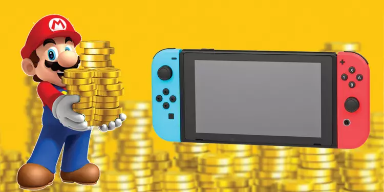 Tai aš, Mario tematikos „Nintendo Switch“ konsolė! 46653_3