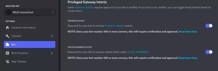 Giunsa Paghimo ang usa ka Discord Bot 4683_10