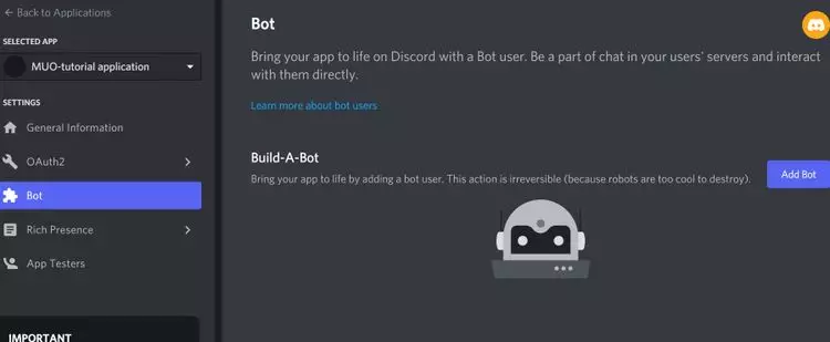 Giunsa Paghimo ang usa ka Discord Bot 4683_7