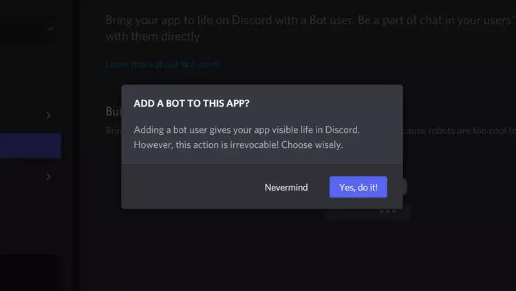 Giunsa Paghimo ang usa ka Discord Bot 4683_8