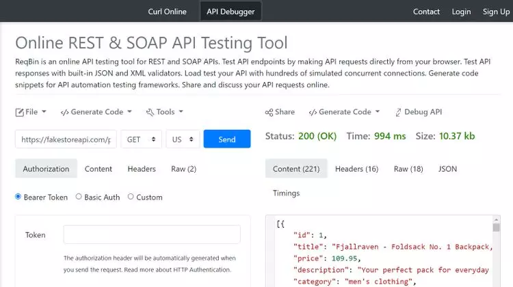 L-Aħjar 9 Għodod tal-Ittestjar tal-API Online 4692_5